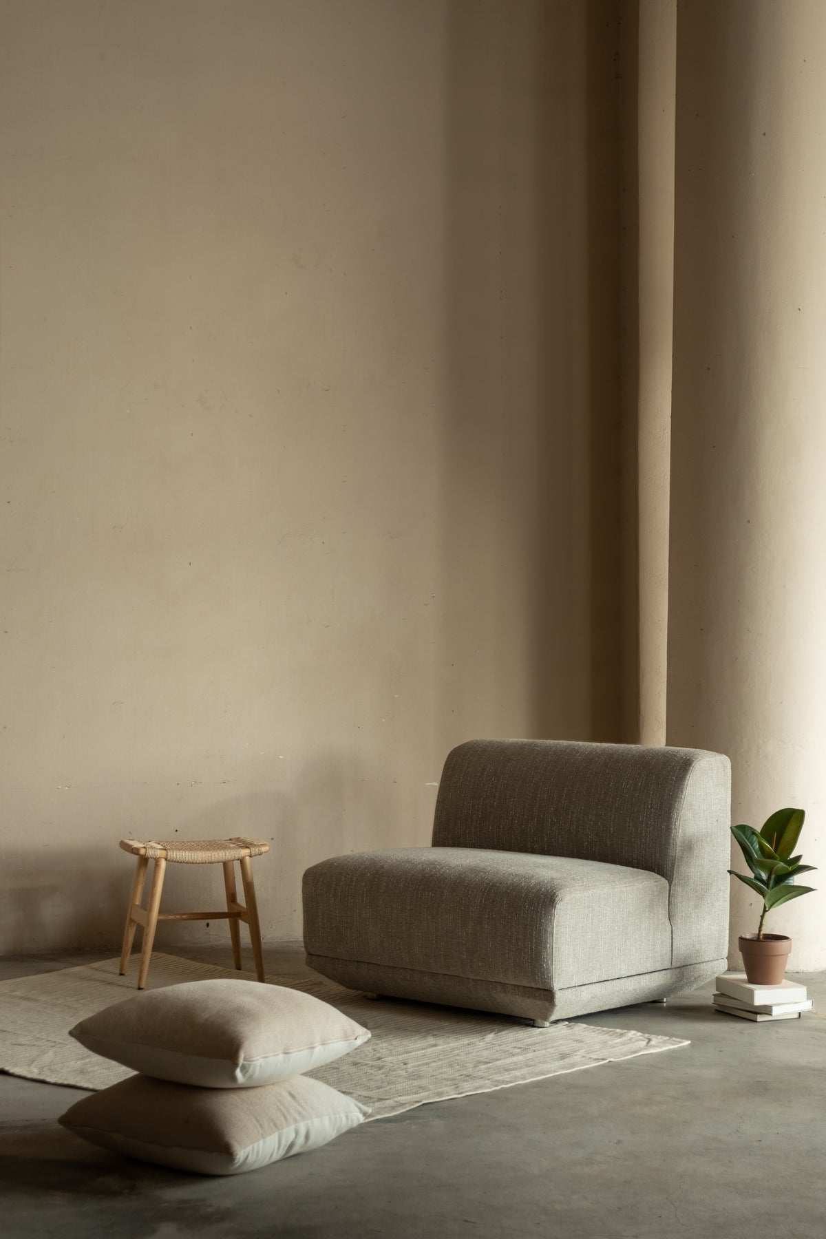 SF01 | CALM MODULAR SOFA, Middle module | 95 cm | The Perabot